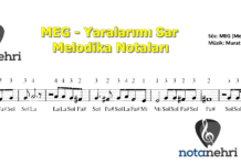 Mastika Melodika Notaları - Nota Nehri