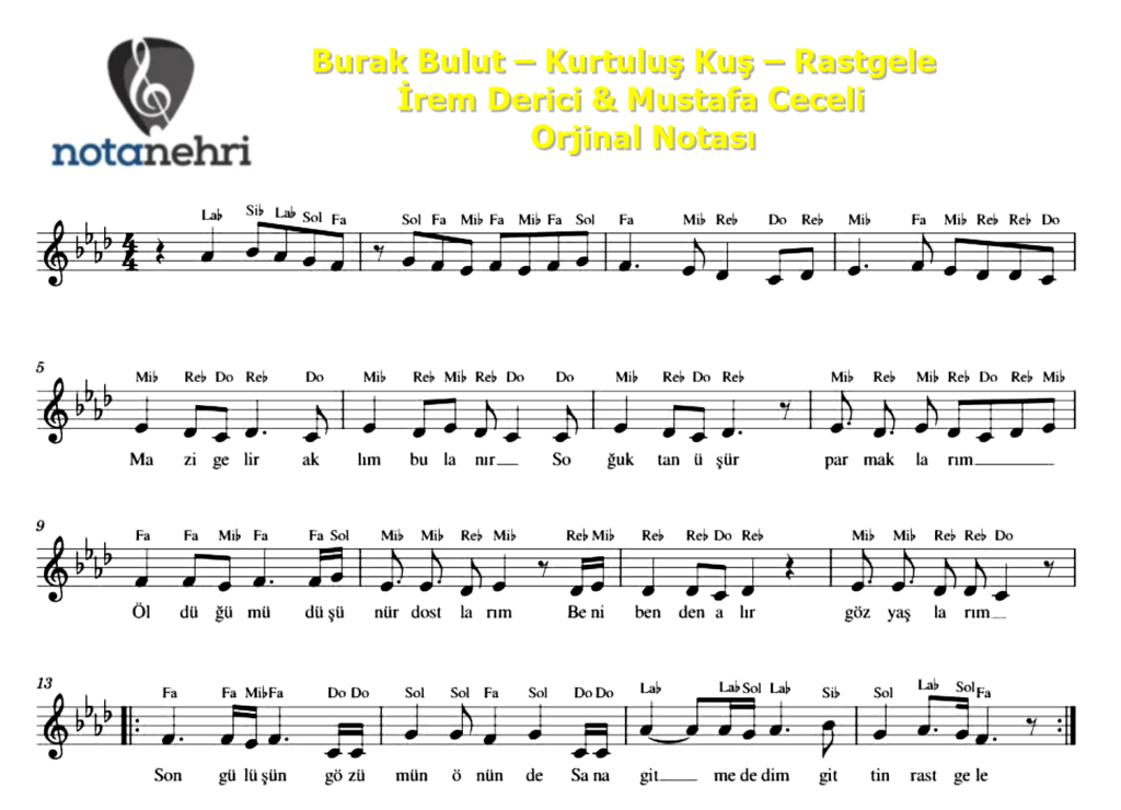Burak Bulut – Kurtuluş Kuş – Rastgele Keman, Melodika, Flüt, Org ...