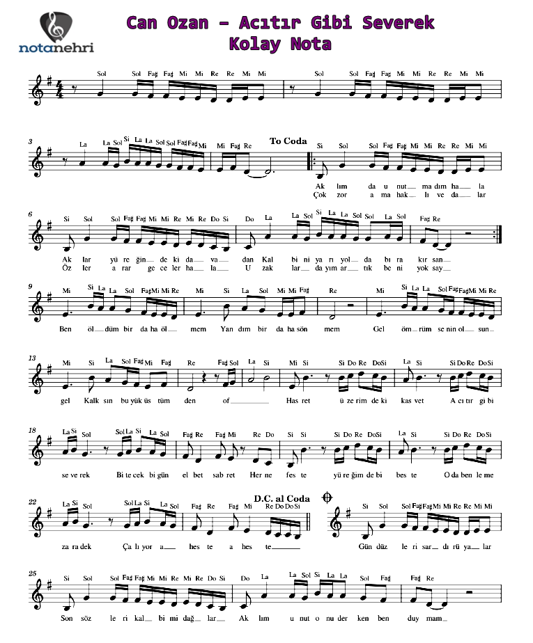 Caddeler Rüzgar Melodika Piyano Do Re Mi Nota - Nota Nehri